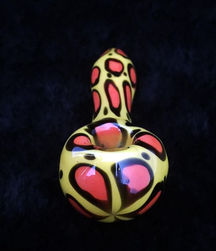 Leopard Print Glass Pipe – Pretty Pipe Shop
